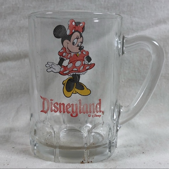 Disney | Dining | Vintage Disneyland Minnie Mouse Shot Glass | Poshmark